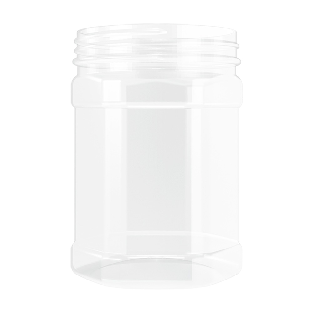 400ml Hexagonal Jar - Chemco Group India